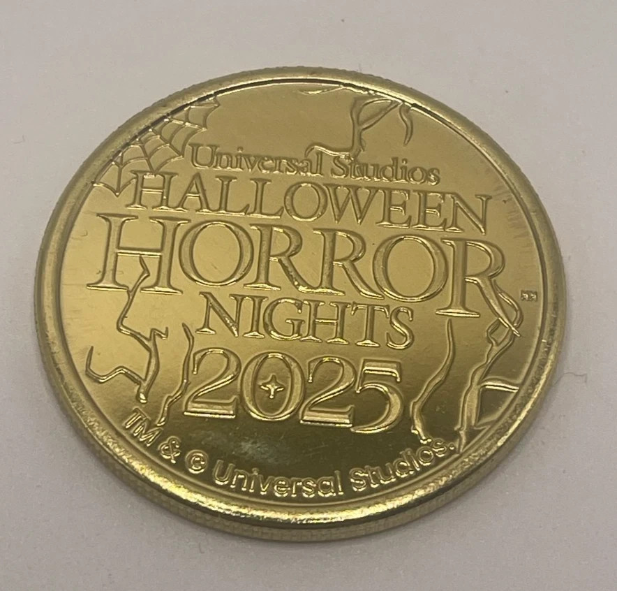 Universal Halloween Horror Nights HHN 2025 Tribute Store Coin Medallion ...