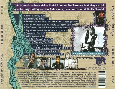 EAMONN MCCORMACK KINDRED SPIRITS NEW CD 5392000013605| eBay