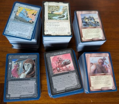Middle Earth CCG - 1200 Common & Fixed Card Lot - The Wizards - M/NM ...