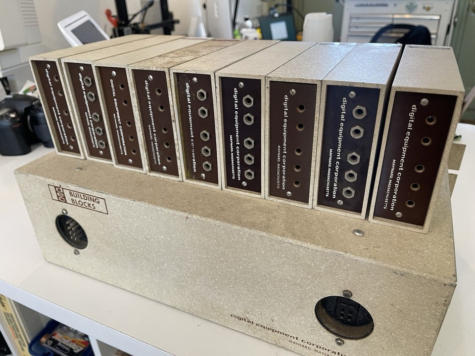 1959 DEC Building Block Modules - PDP-1 Era - Digital’s First Product ...
