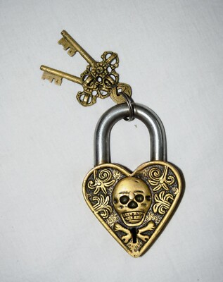 Locks & Keys - Carved Lock - 2