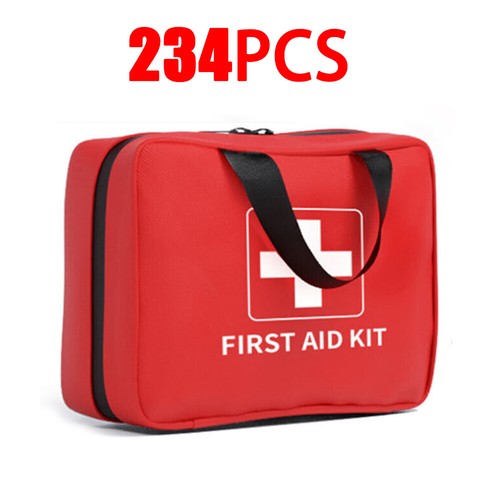 234 Piece First Aid Kit All Purpose Emergency Survival Set Easy Access ...