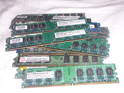 1x 2GB DDR2 RAM Riegel Arbeitsspeicher Speicher PC-6400 800MHz Computer ...