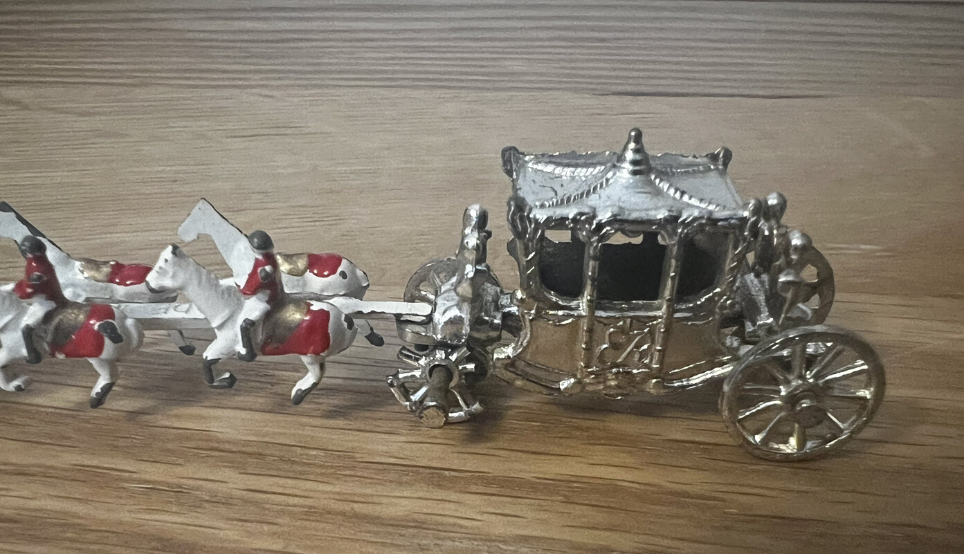 Vintage Moko Lesney Miniature Queen Elizabeth II Coronation Coach ...