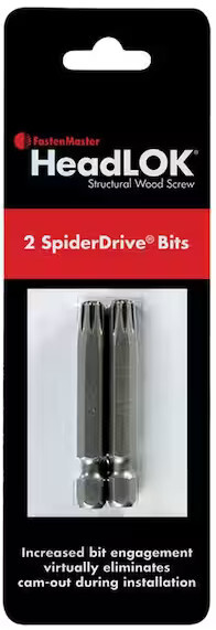 HeadLOK FastenMaster 2 Spider Dive Bits (2 Packs) Sd3l for sale online ...