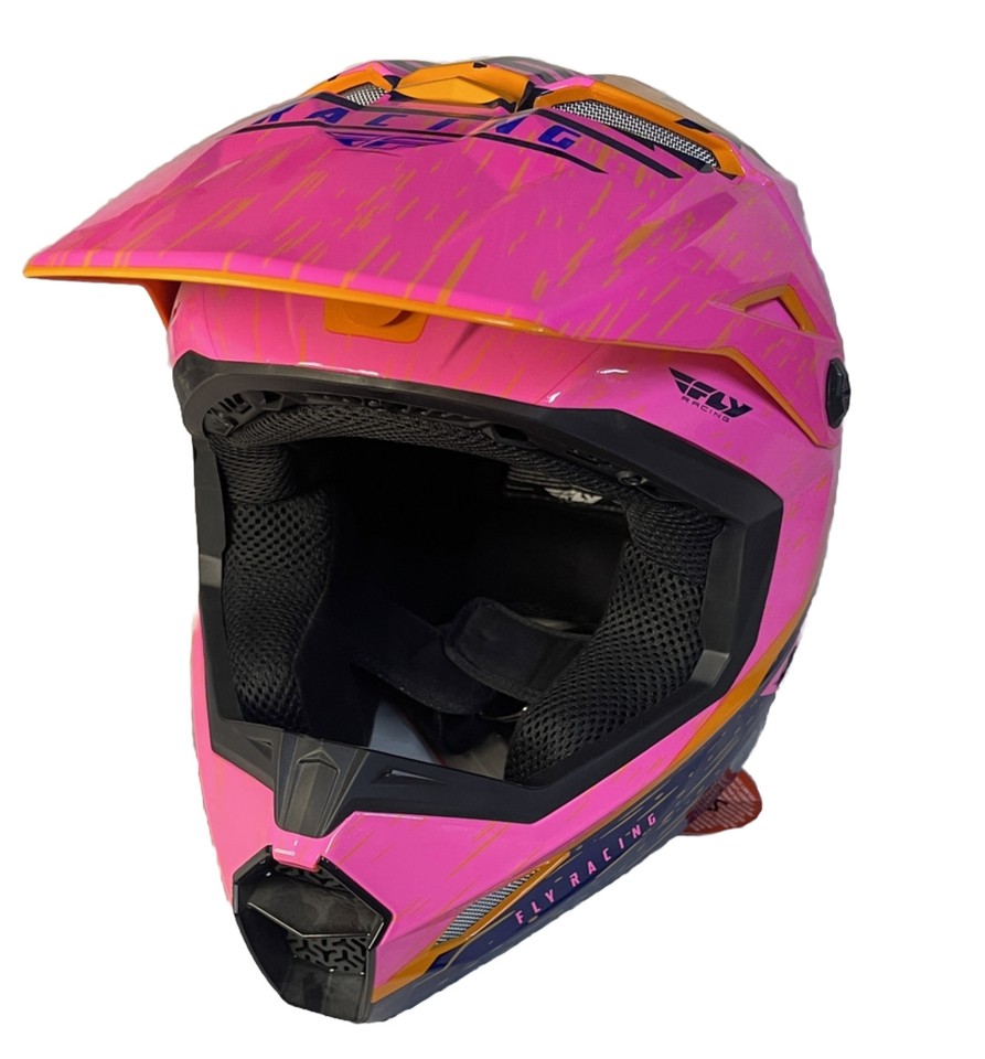 Fly Racing Kinetic K120/Thrive MX ATV UTV Off Road Helmet 73-8624s ...