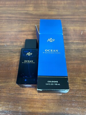 Bath & Body Works The Men's Shop OCEAN Cologne 3.4 oz | eBay