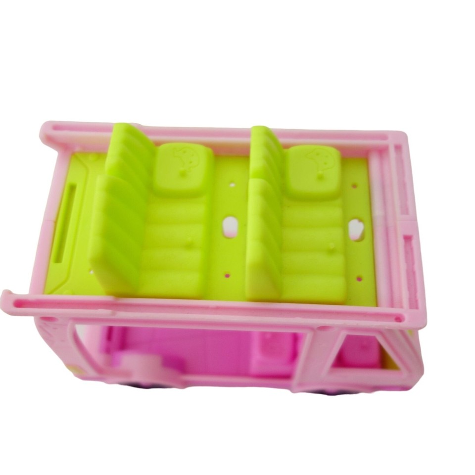 Littlest Pet Shop LPS Pink Shuttle Bus Van Vehicle | eBay