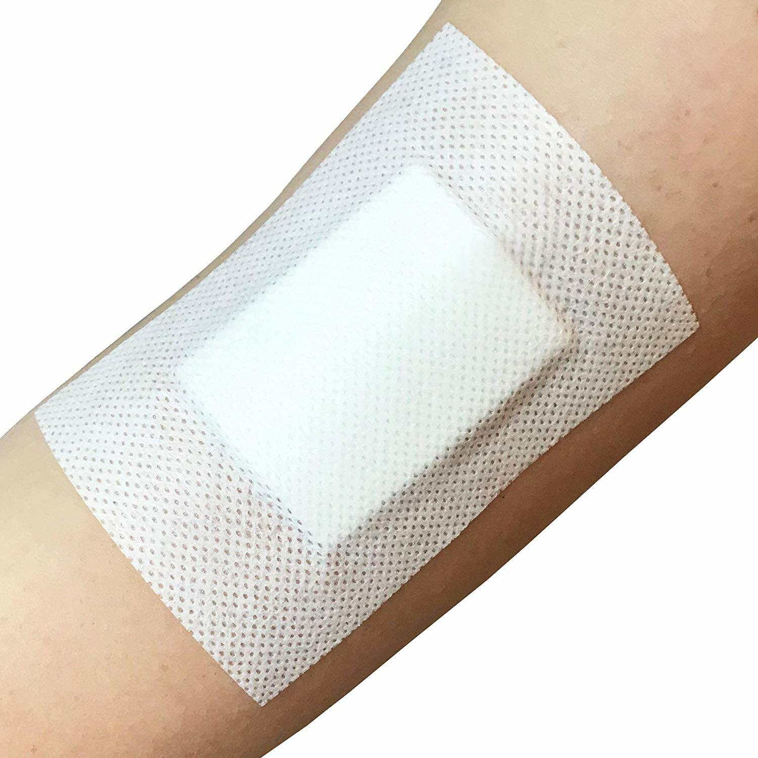 8 Sensitive Skin Graze Dressing Pads Sterile Hypoallergenic Wound Cut ...