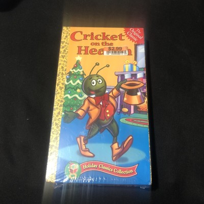 New Sealed Cricket On The Hearth (VHS, 1998) Danny Thomas, Marlo Thomas ...