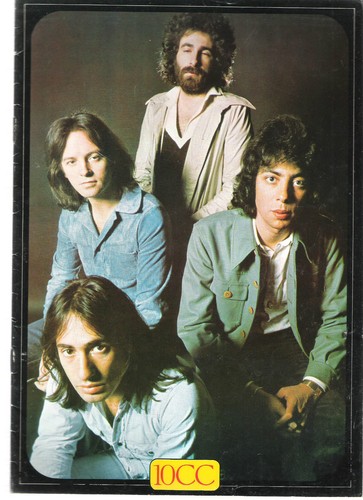 10cc 1975 UK Tour Programme Book with guests FANCY | eBay