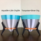 Bullet Pot Planter Atomic Age MidCentury Modern Decor Rocket Office ...