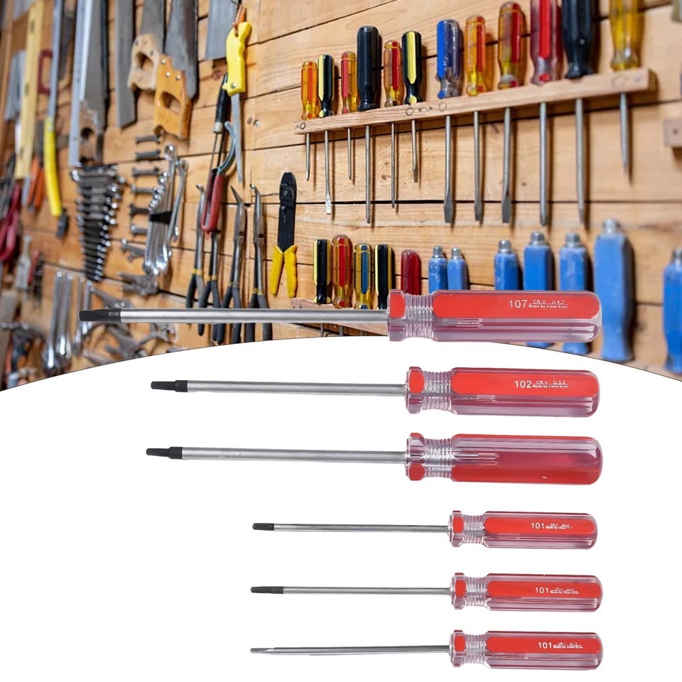 6PCS Triangle Screwdriver TA1.8-TA4.2 Chrome Steel Screwdriver Repair ...
