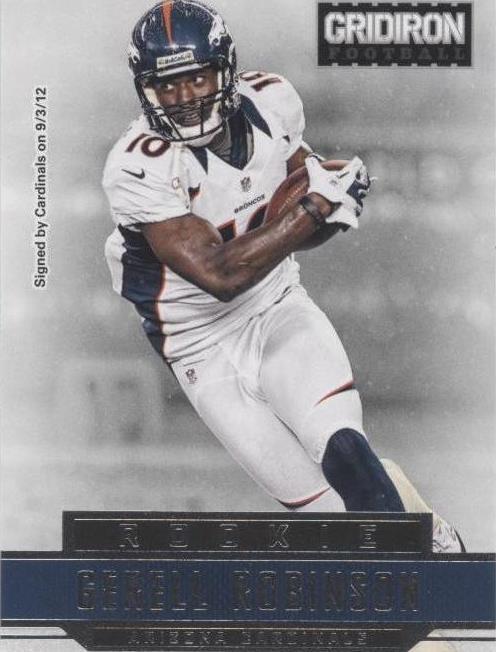 2012 Panini Gridiron - Rookie Gerell Robinson #239 (RC) for sale online ...