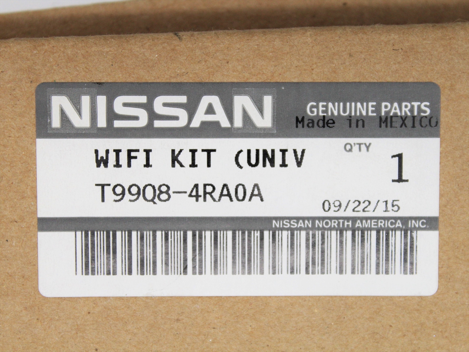 Nissan OEM Autonet Mobile WiFi 4g Kit T99q8-4ra0a for sale online | eBay