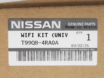 Nissan Wifi Kit (Universal) Part Number - T99Q8-4RA0A | eBay