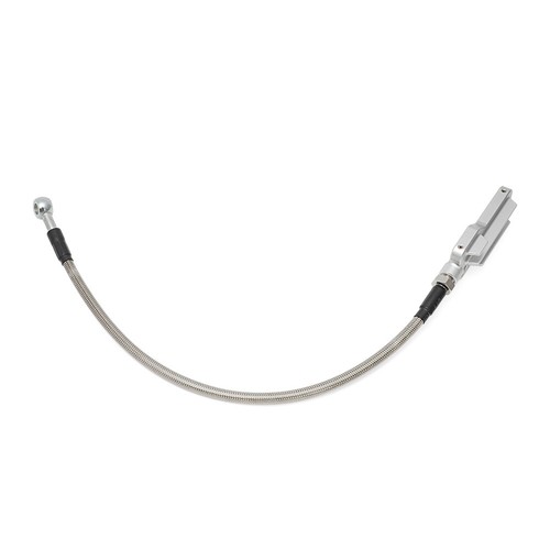 Twin Dual Oil Feed Line Kit Steel Braided For Yamaha SR400 SR500 TT500 ...