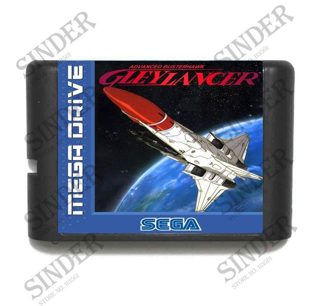 Gleylancer 16 bit MD Game Card For Sega Mega Drive For Genesis for sale ...