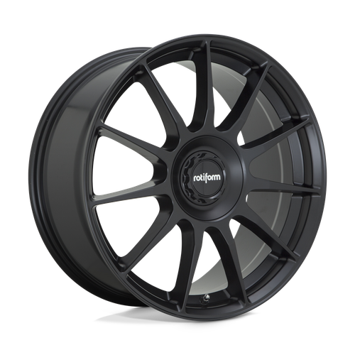 Rotiform 1PC R168 DTM 20x8.5 BLANK 35mm Satin Black Wheel 194933095674 ...