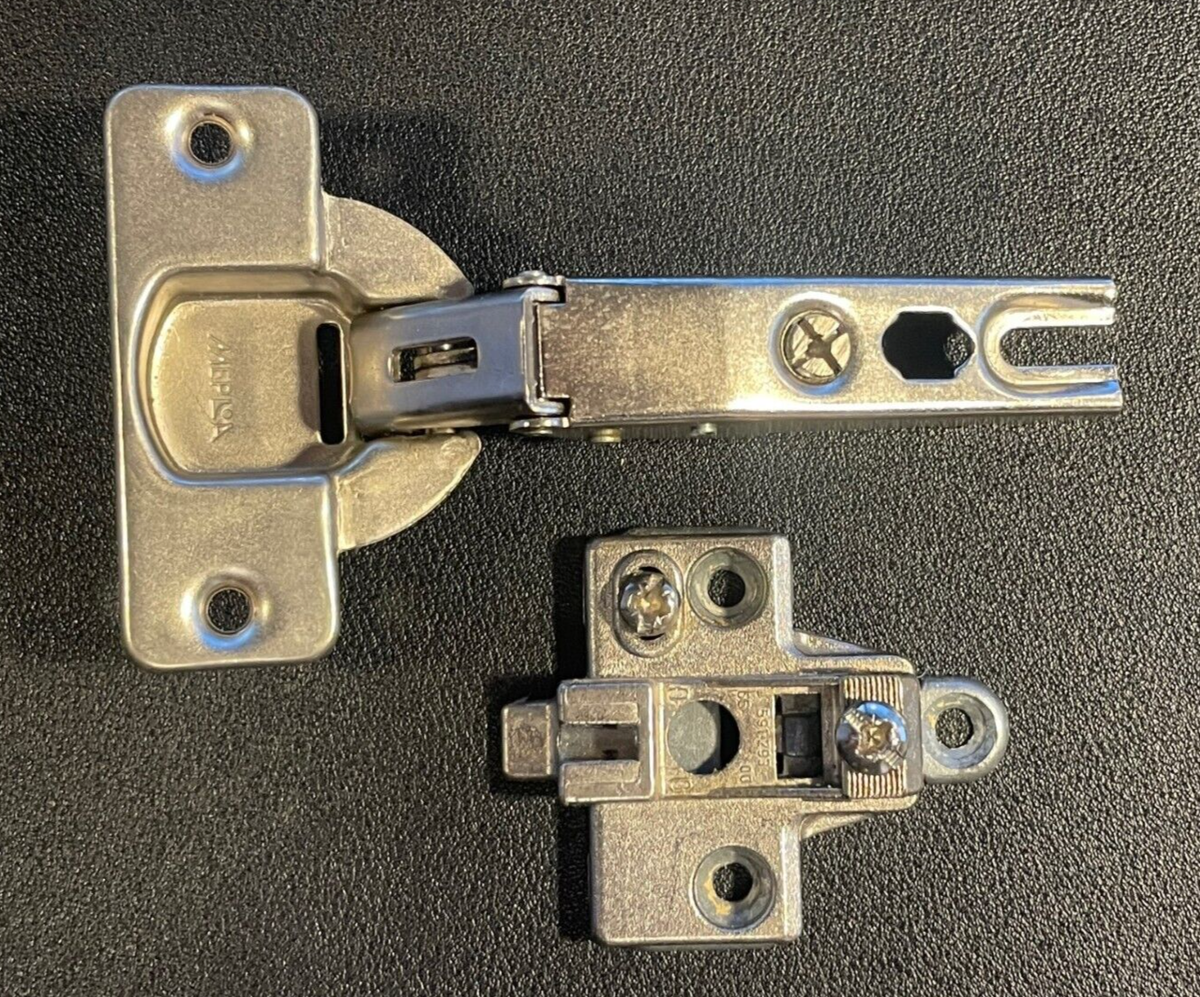 Mepla Cabinet Hinges Nickel Plated Hinge Hole 30 Mm Opening 270° With