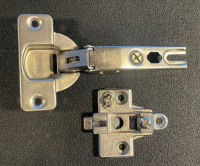 Mepla Cabinet 1 Pair 165 Degree Lazy Susan Hinges,Full Overlay