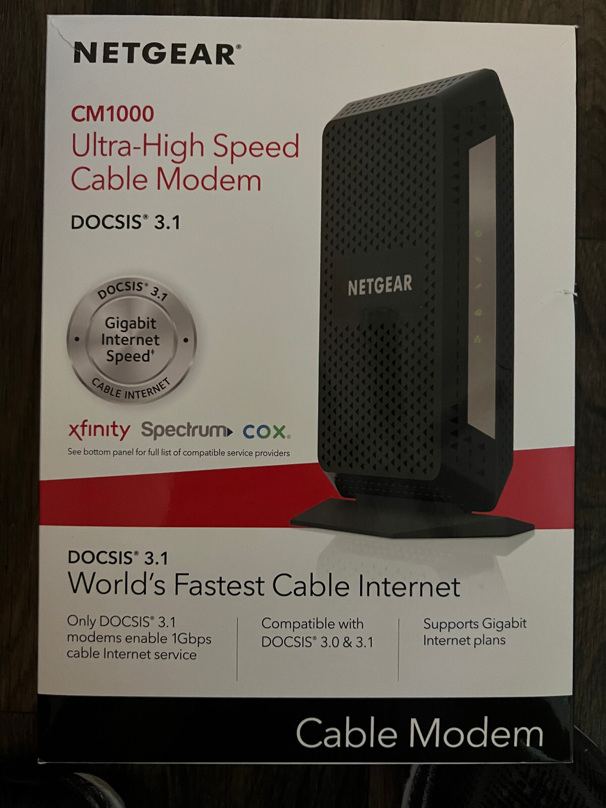 Netgear CM1000 DOCSIS 3.1 Cable Modem w/ Orginal Box | eBay