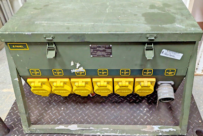 14 Circuit Portable Rainproof Power Distribution Spider Box 15KW 120/ ...