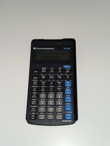 Texas Instruments TI-35X Scientific Calculator Used Tested Works Great ...