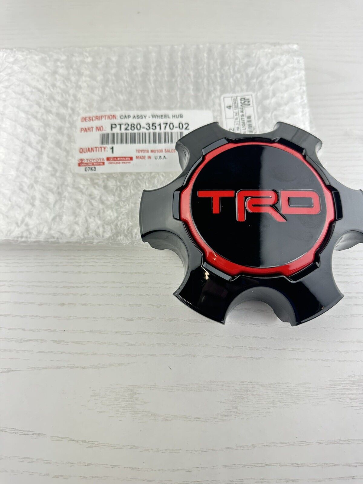 2016-2021 Toyota Tacoma TRD PRO Factory TRD Center Hub Cap | PT280 ...