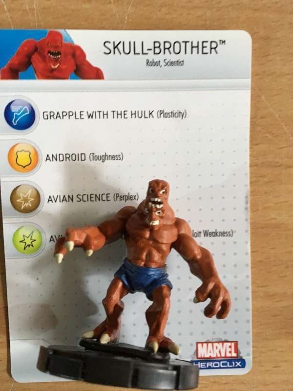 Skull-Brother 102 Hammer of Thor HeroClix LE | eBay