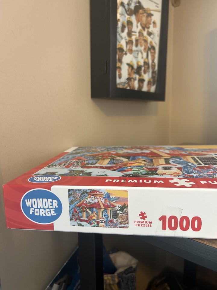 Wonder Forge Winter Bird Buddies 1000 Pc Jigsaw Puzzle | eBay