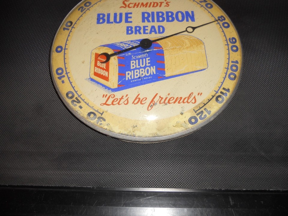 RARE Schmidt's Blue Ribbon Bread Thermometer | eBay