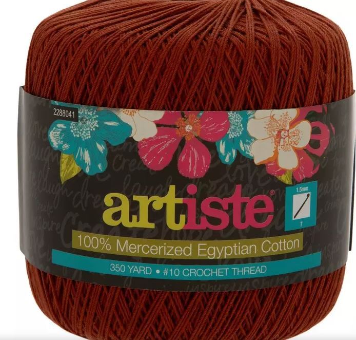 Artiste Cotton Crochet Thread #10 Various Colors! New! Price Per Skein ...