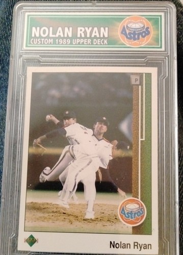 1989 Upper Deck Nolan Ryan Error Card. ONE OF A KIND!!! | eBay