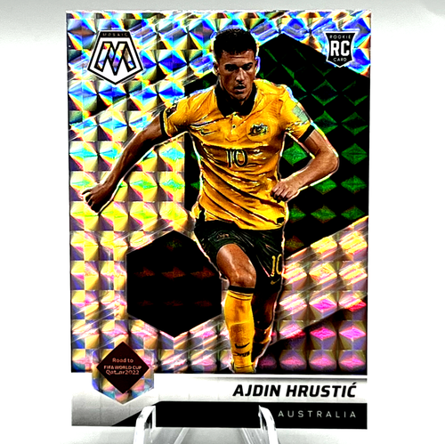 2021-22 Mosaic Road to World Cup FIFA Base Mosaic #149 Ajdin Hrustic ...
