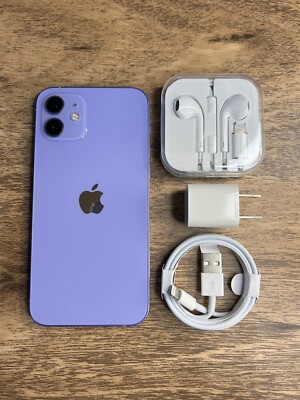 Apple iPhone 12 Purple 64GB - Factory Unlocked 400064430612 | eBay