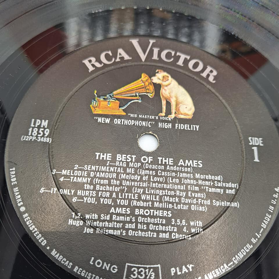 The Ames Brothers - The Best Of The Ames - RCA Victor, RCA Victor - LPM ...