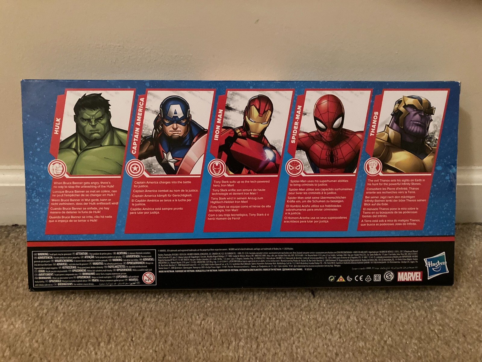 Hasbro Marvel Avengers 5-Pack Action Figure Set, 6-inch Figures | eBay