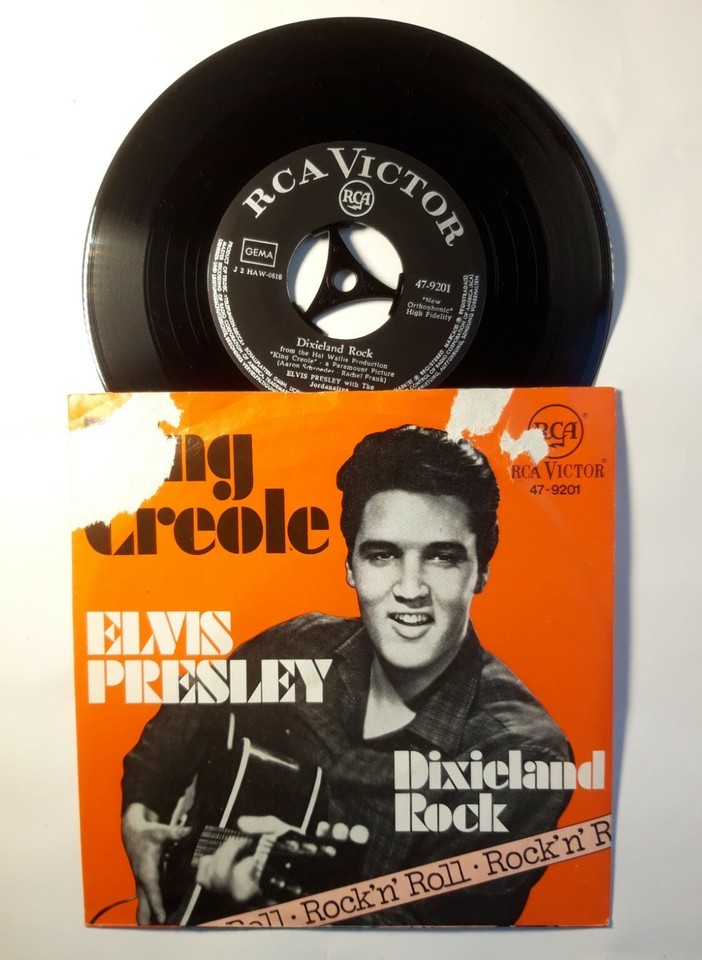 ELVIS PRESLEY King Creole 7" | NM | RCA Victor ‎47-9201 | Jordanaires ...