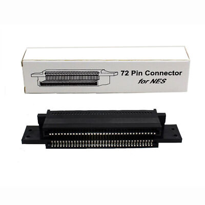 72 Pin Connector Game Cartridge Socket Accessoies For NES Game Machine ...