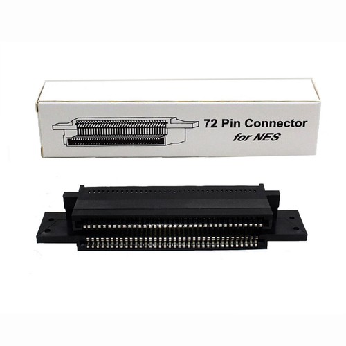 72 Pin Connector Game Cartridge Socket Accessoies For NES Game Machine ...