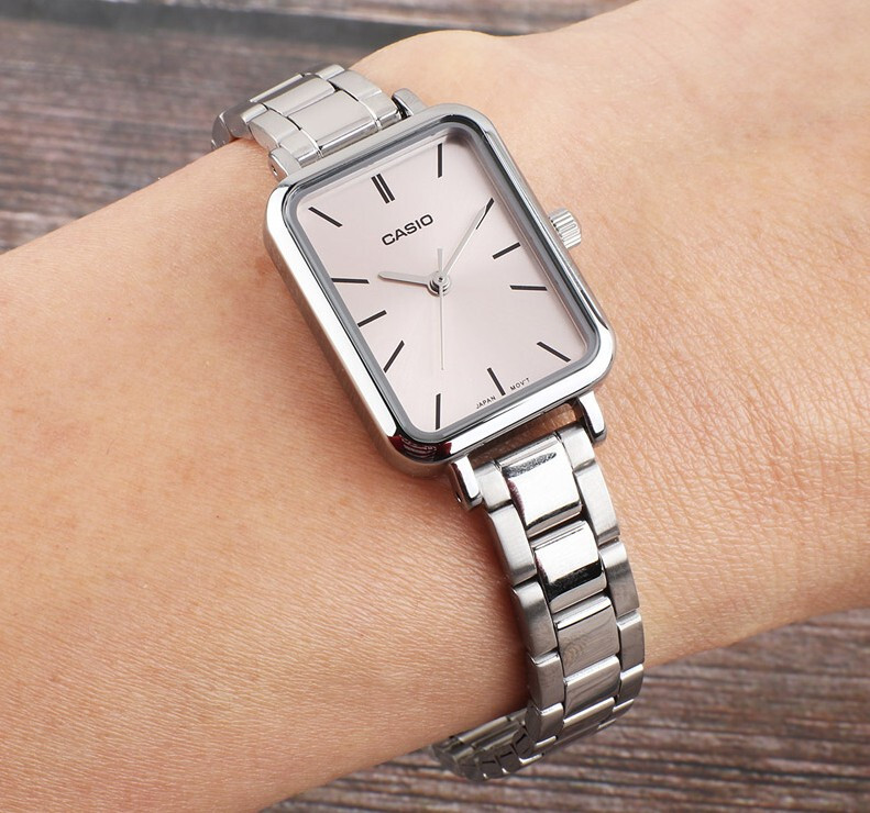 CASIO LTP-V009D-4E Stainless Steel Quartz 30M WR Woman Metal Wrist ...