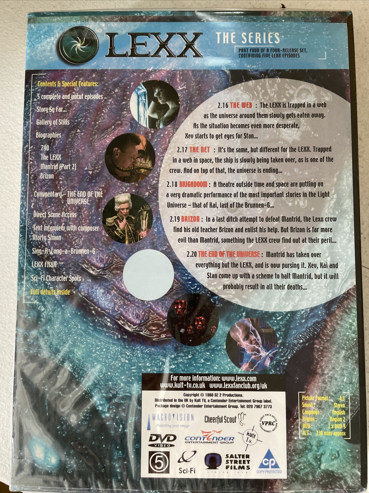 Lexx - Series 2 Vol.4 (DVD, 2002) for sale online | eBay