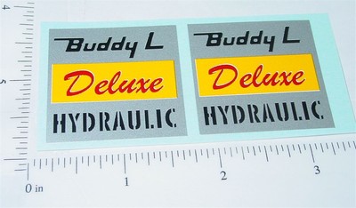 Pair Buddy L Deluxe Hydraulic Dump Truck Stickers BL-168 | eBay