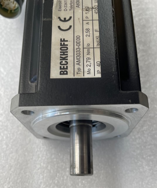 3 Brushless Servomotor Motor Synchronmotor Beckhoff AM3033-0E00 AKM33E ...