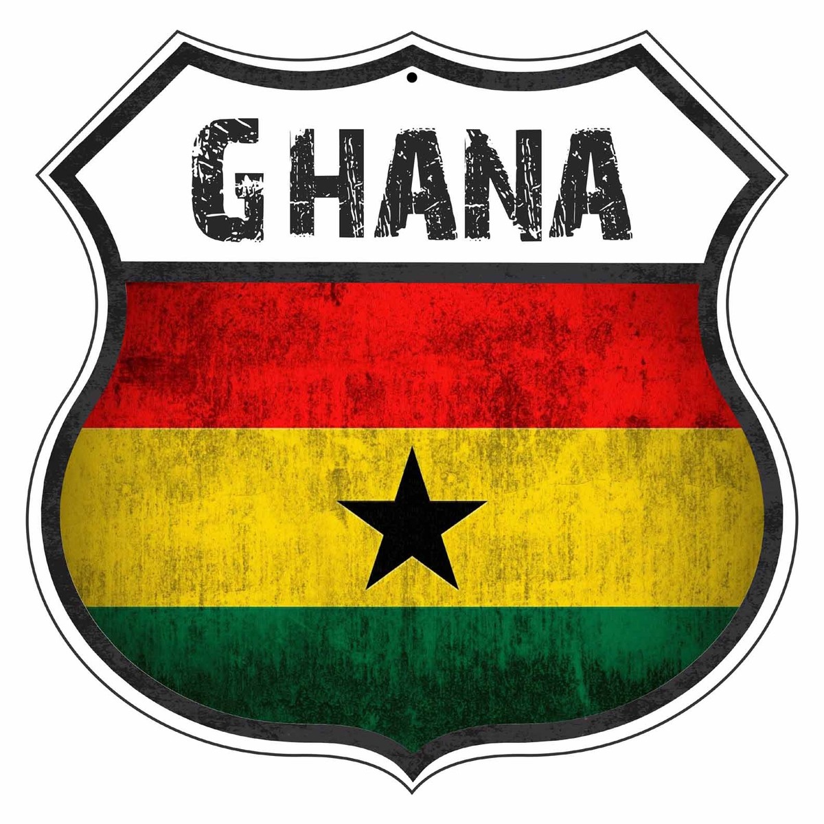Ghana Flag Logo