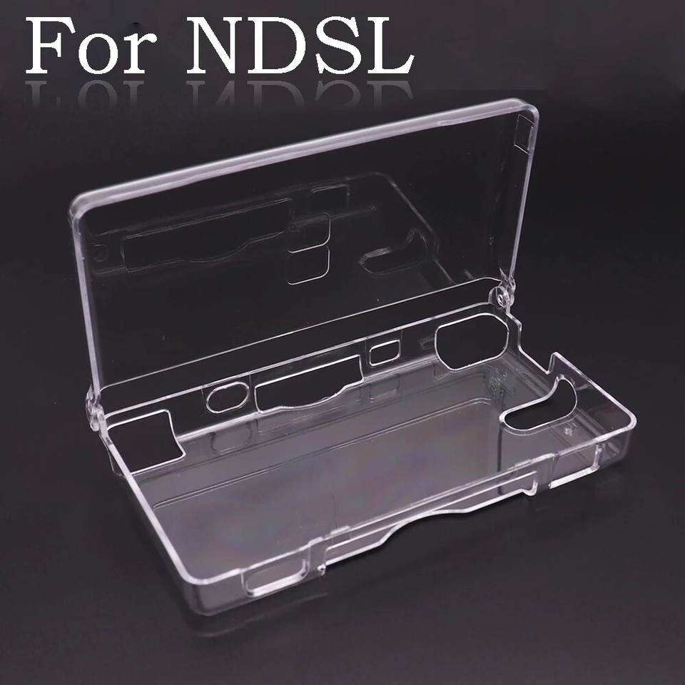 Transparent Crystal Case Hard Cover Shell For DSL NDS Lite NDSL DSi ...
