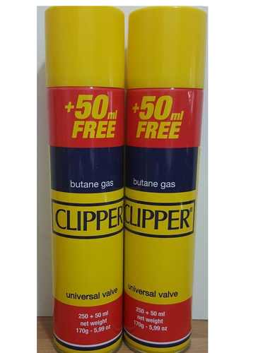 2x GENUINE CLIPPER BUTANE GAS REFILLS LIGHTERS UNIVERSAL (300ML ) | eBay