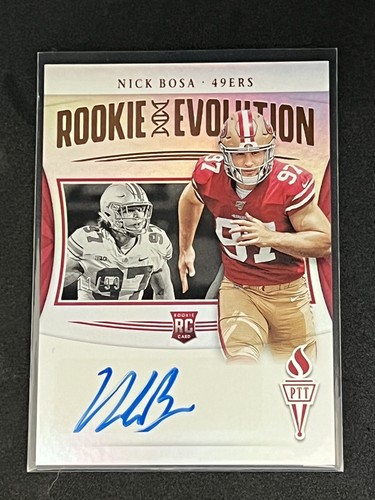 2019 Panini Passing the Torch - Rookie Evolution Autographs #RE-NB Nick ...