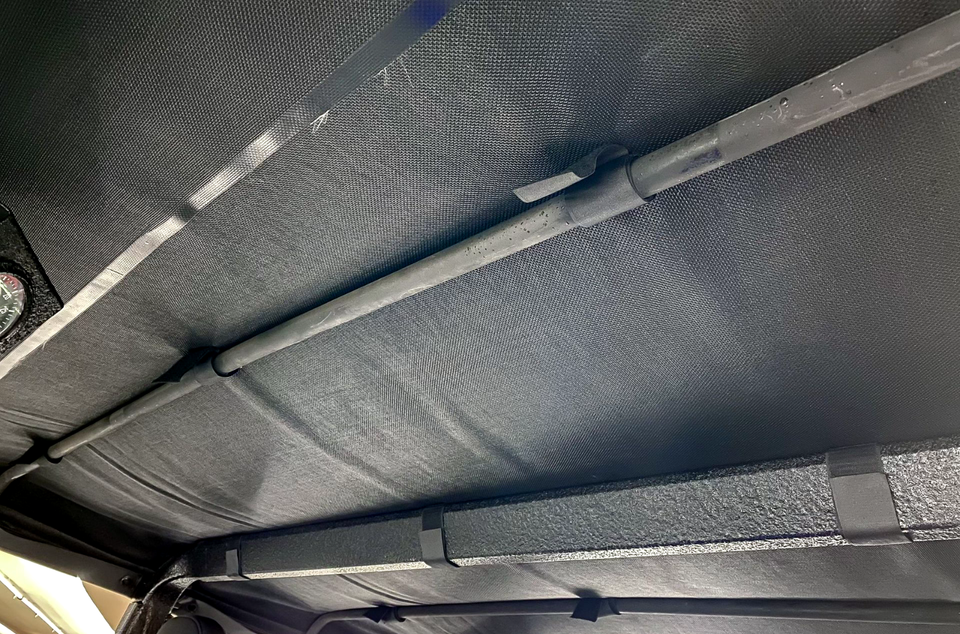 HMMWV 4 Man Soft Top w Rear Curtain BLACK Humvee | BLACK | Canvas ...